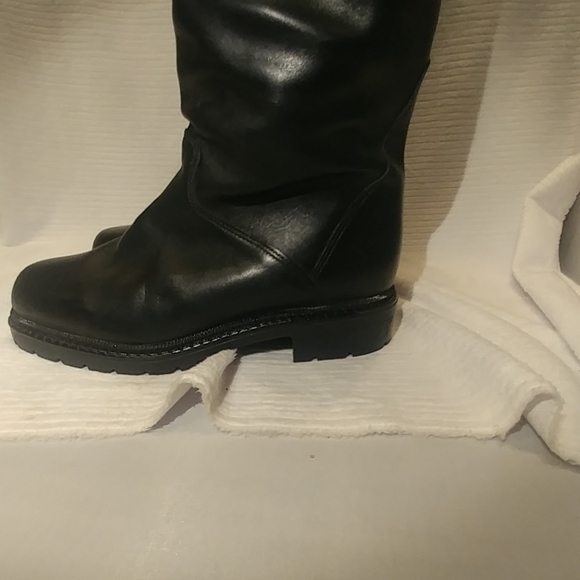 Siberian Husky | Shoes | Siberian Husky Women Black Boots Waterproof ...